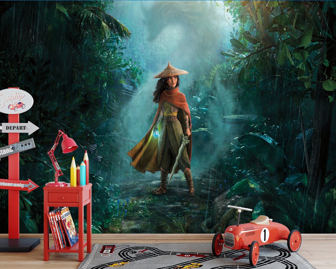 Disney Wallpaper Princess Raya and the Last Dragon Wallpaper Portrait ...