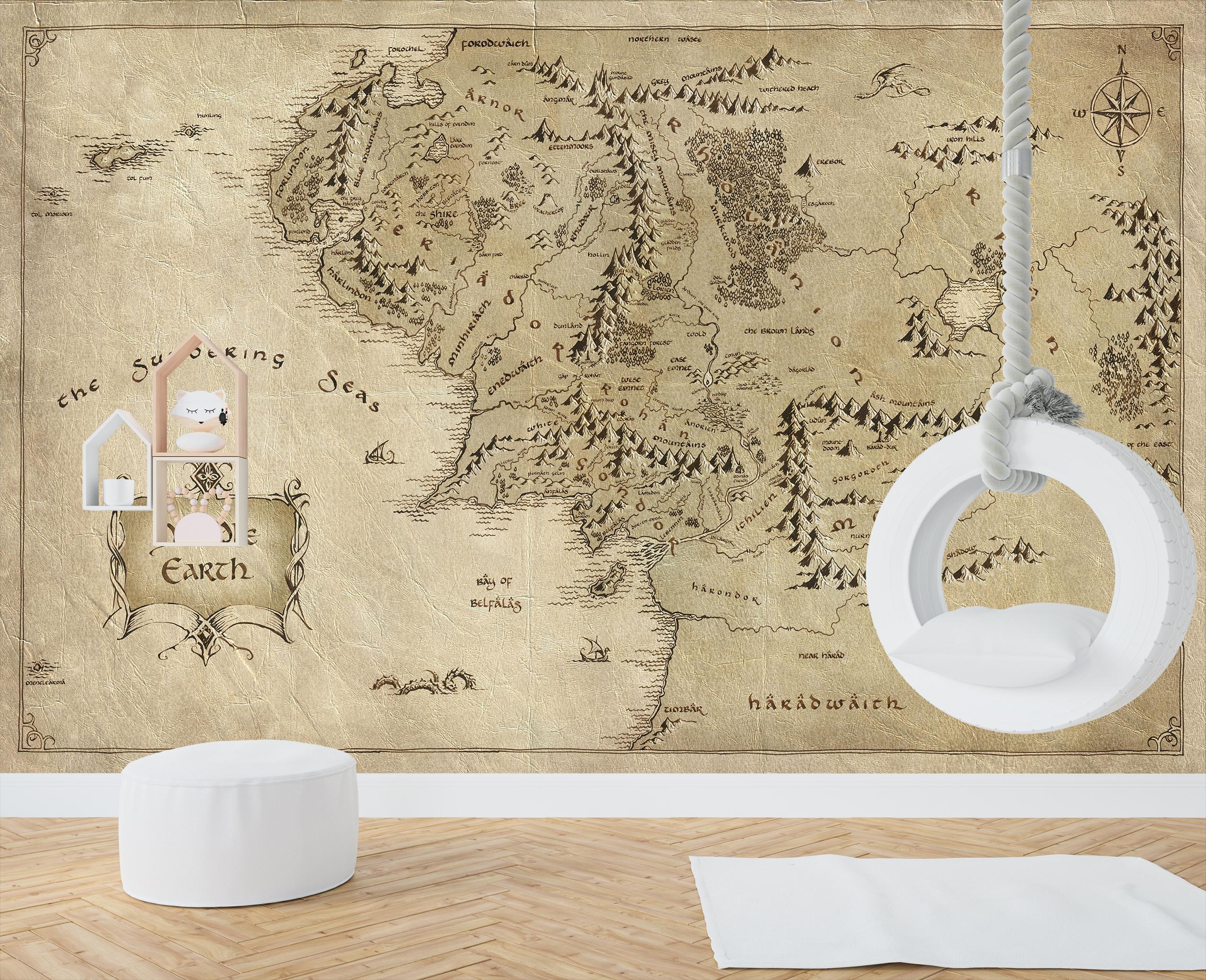 Middle Earth Wallpaper Mural