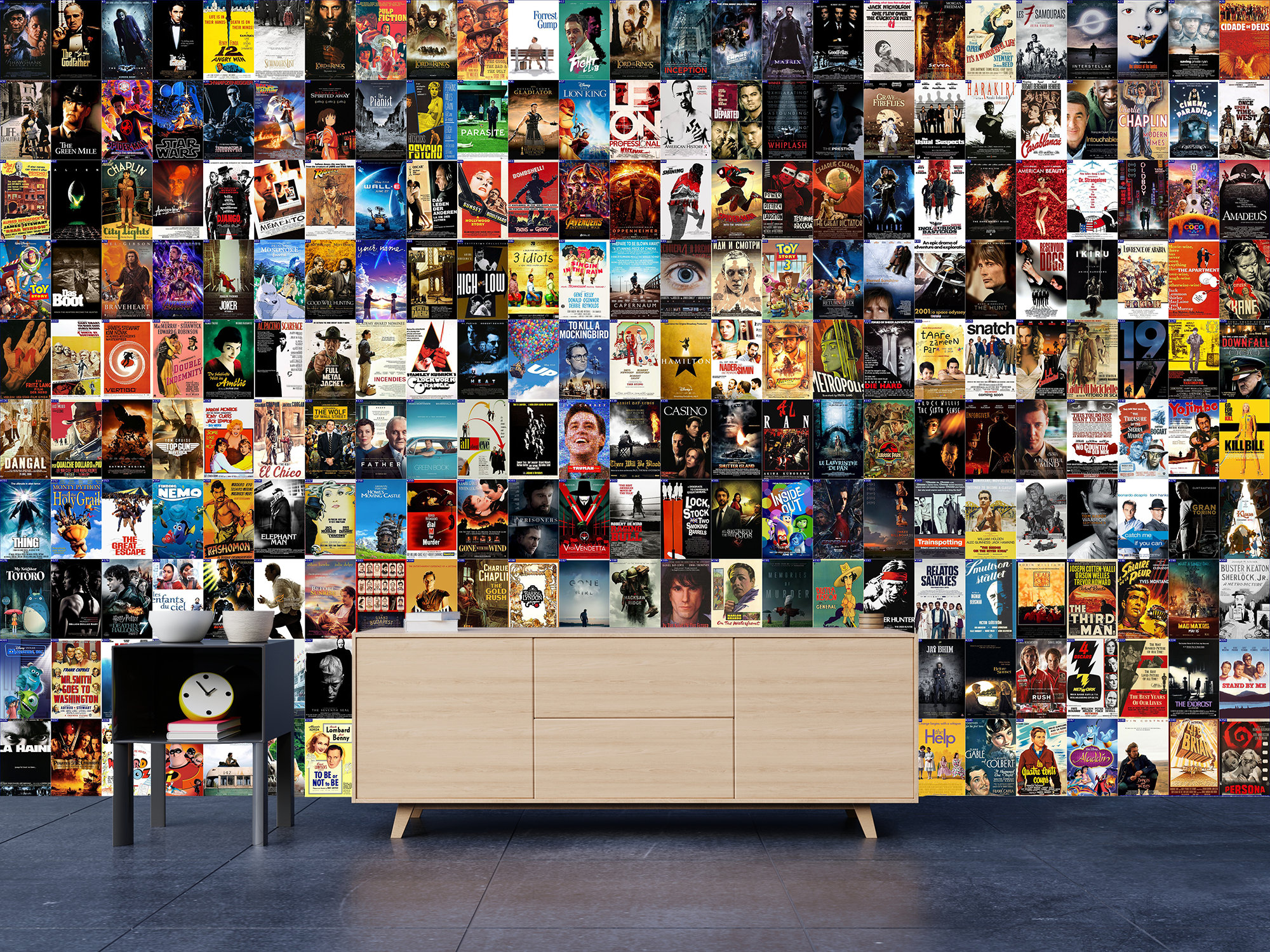 Movie Posters Digital Print Wallpaper, Wall Coverings Peel and Stick ...