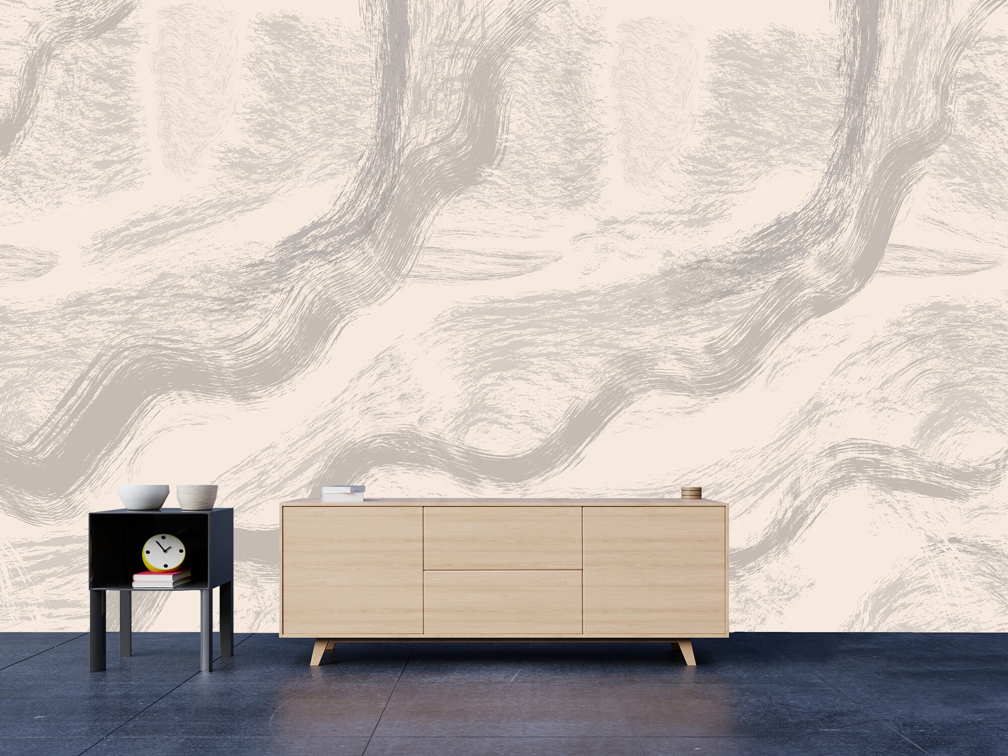 Modern Interior Design Removable Decals Wallpaper / Peel and Stick ...