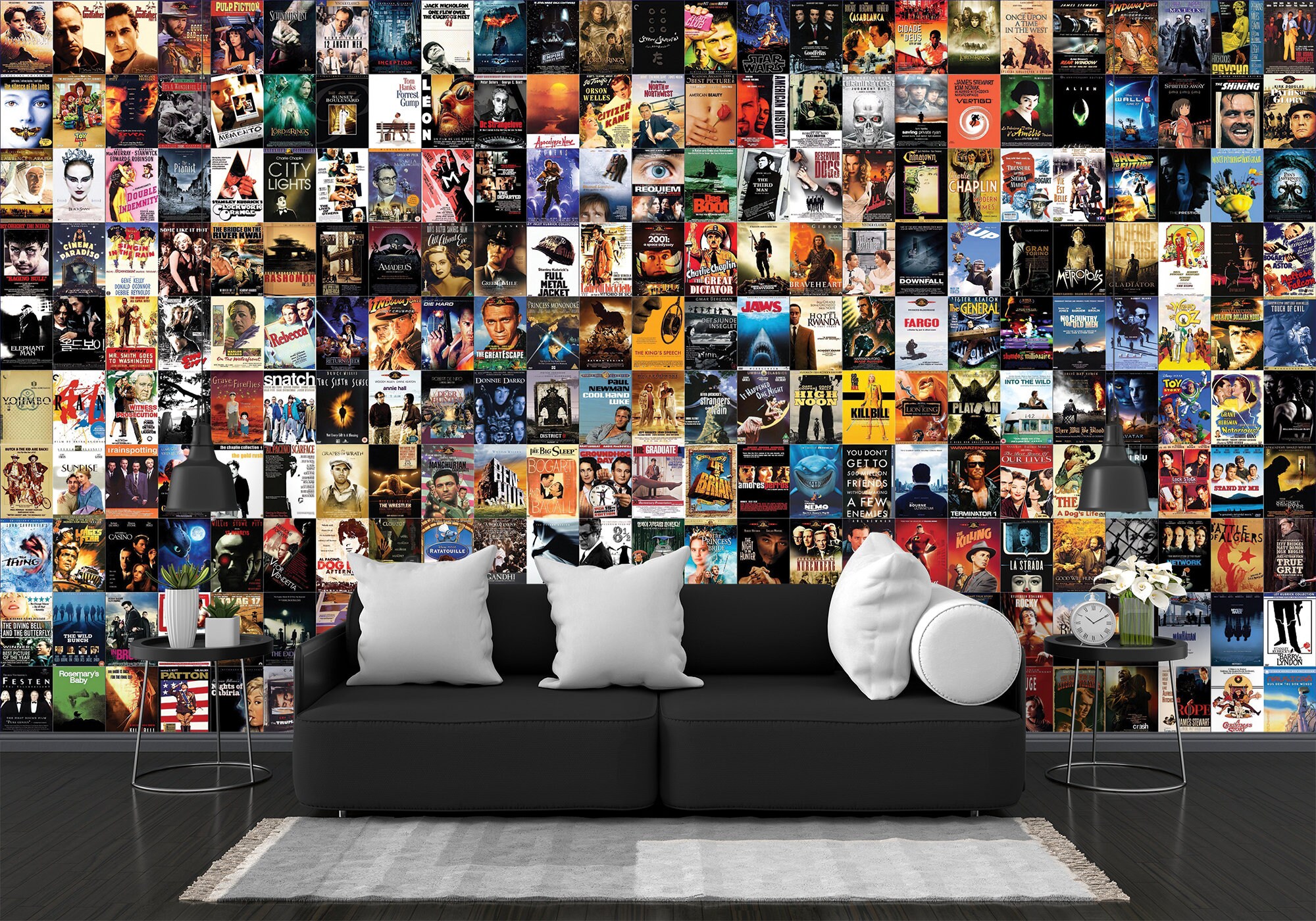 Movie Posters Digital Print Wallpaper, Wall Coverings Peel and Stick ...