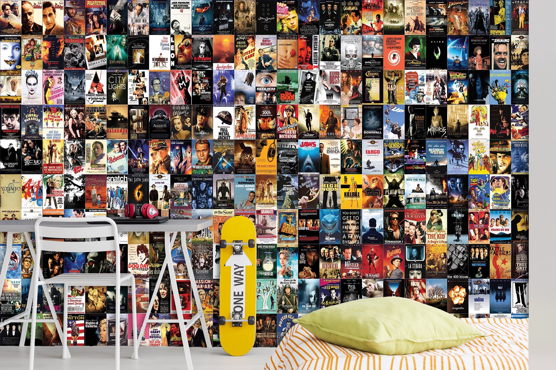 Movie Posters Digital Print Wallpaper, Wall Coverings Peel and Stick ...