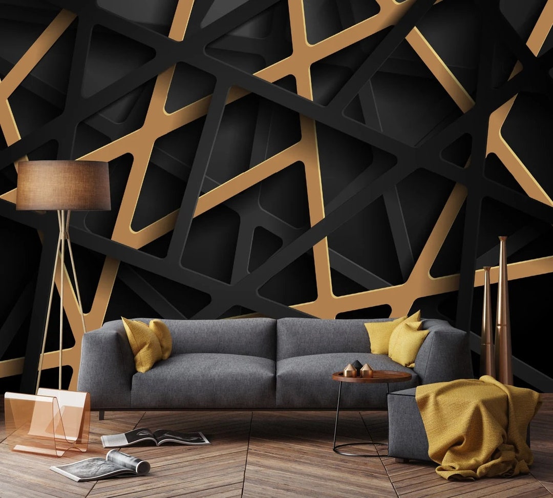 Dark Arka Plan Wallpaper , Wall Panel for Home and Office Peel and ...