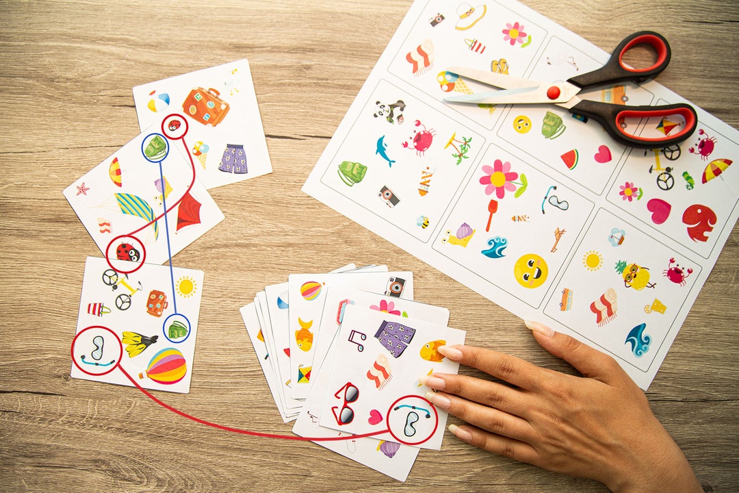 SPEED MATCH - A Printable Game of Speed, Observation and Reflexes for ...