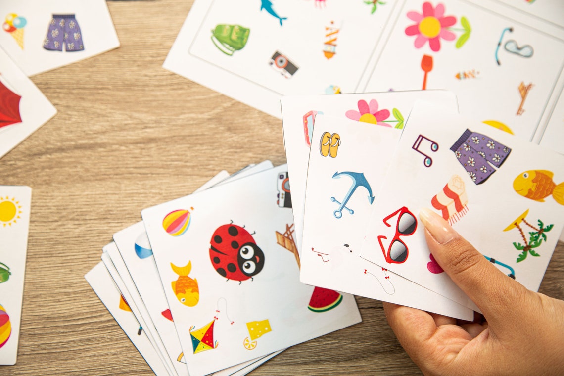 SPEED MATCH - A Printable Game of Speed, Observation and Reflexes for ...