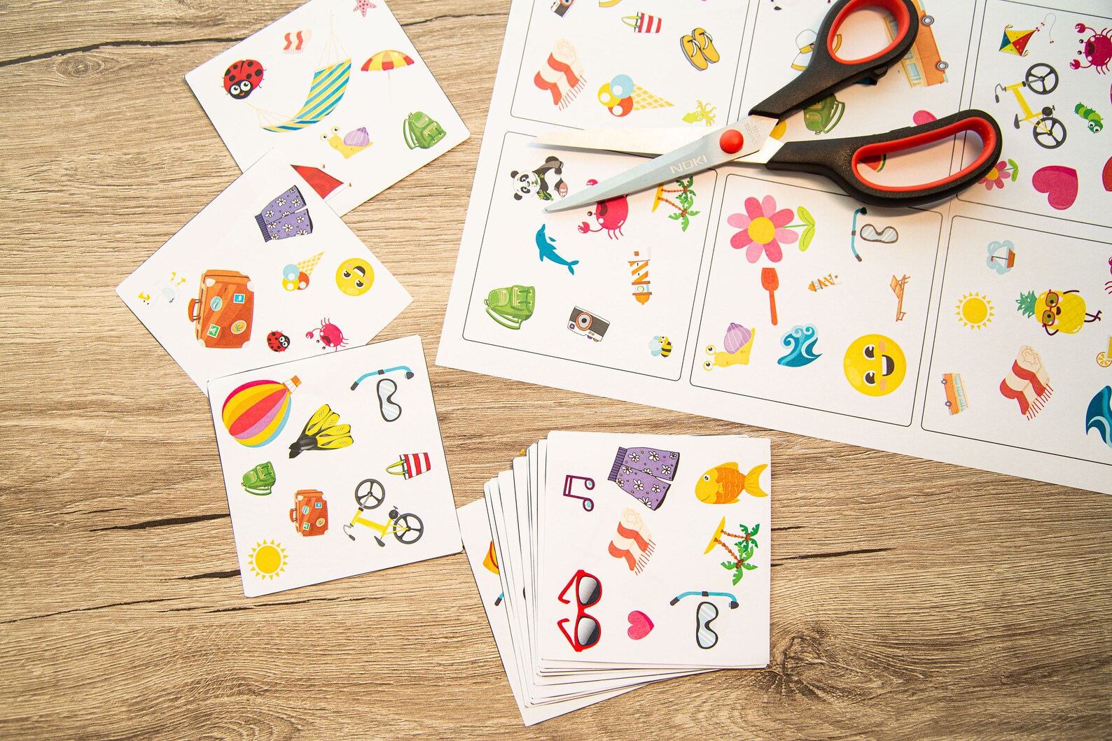 SPEED MATCH - A Printable Game of Speed, Observation and Reflexes for ...