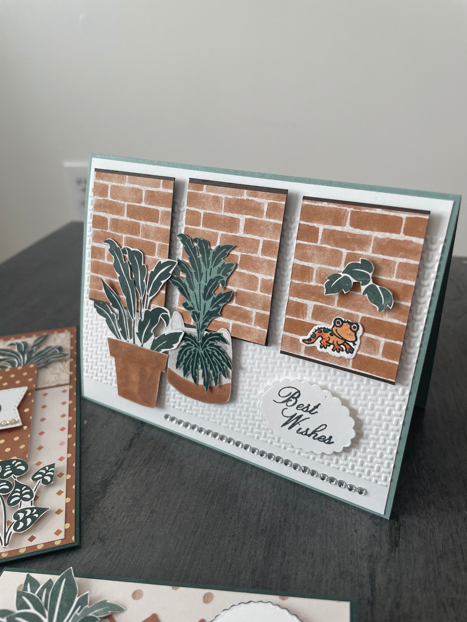 Hello, Best Wishes, Birthday Card Set of 3, Stampin up Cards, Handmade ...