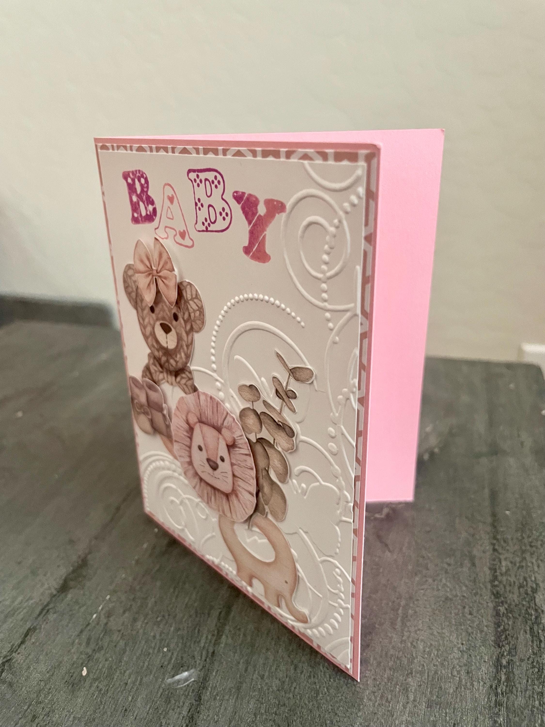 Baby Girl, Congratulations Card, New Baby, Stampin Up, Handmade Card - Etsy