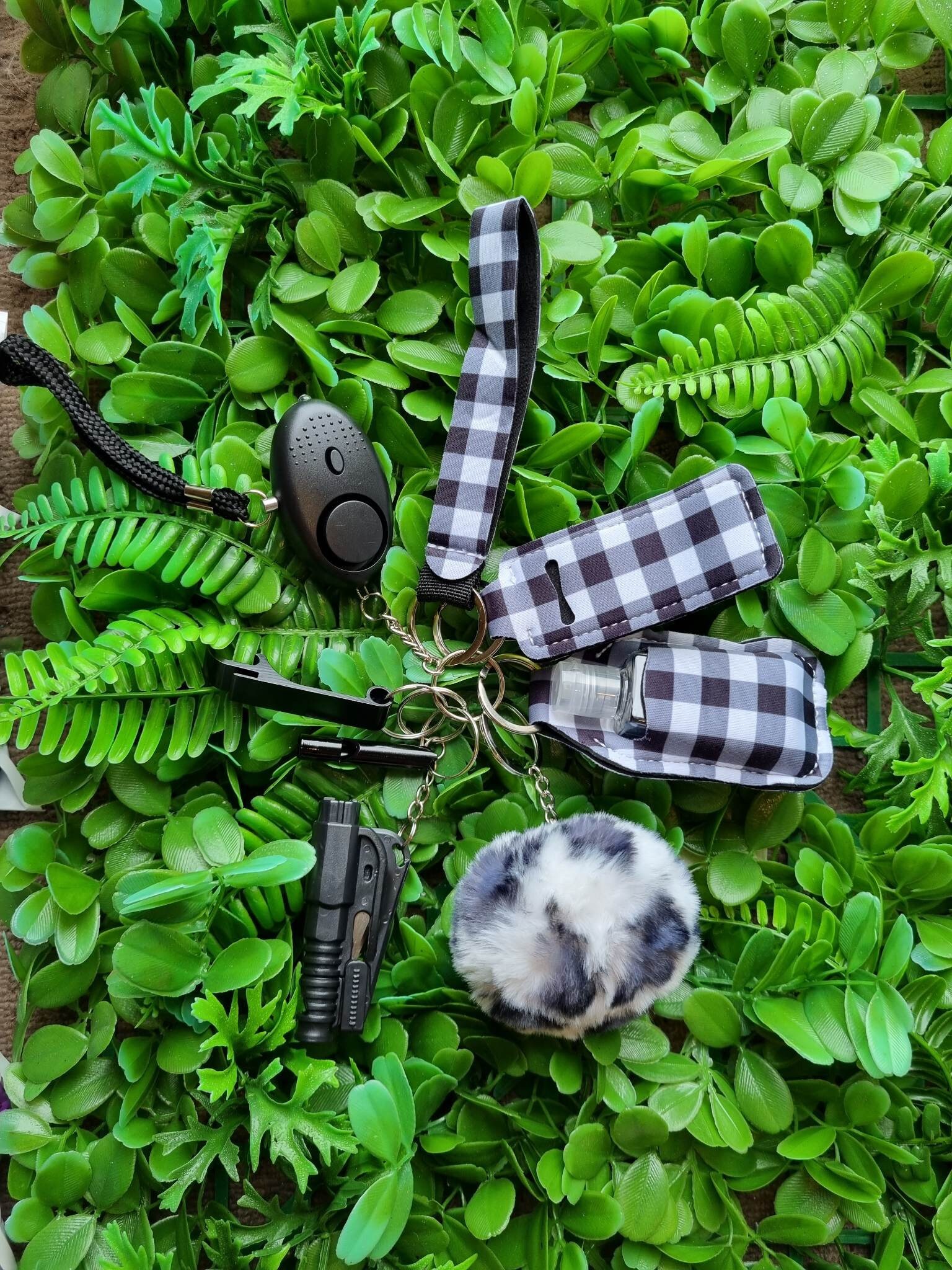 Safety Protection Self Defence Keychain Set | Mixed Patterns Safety Protection Self Defence ...