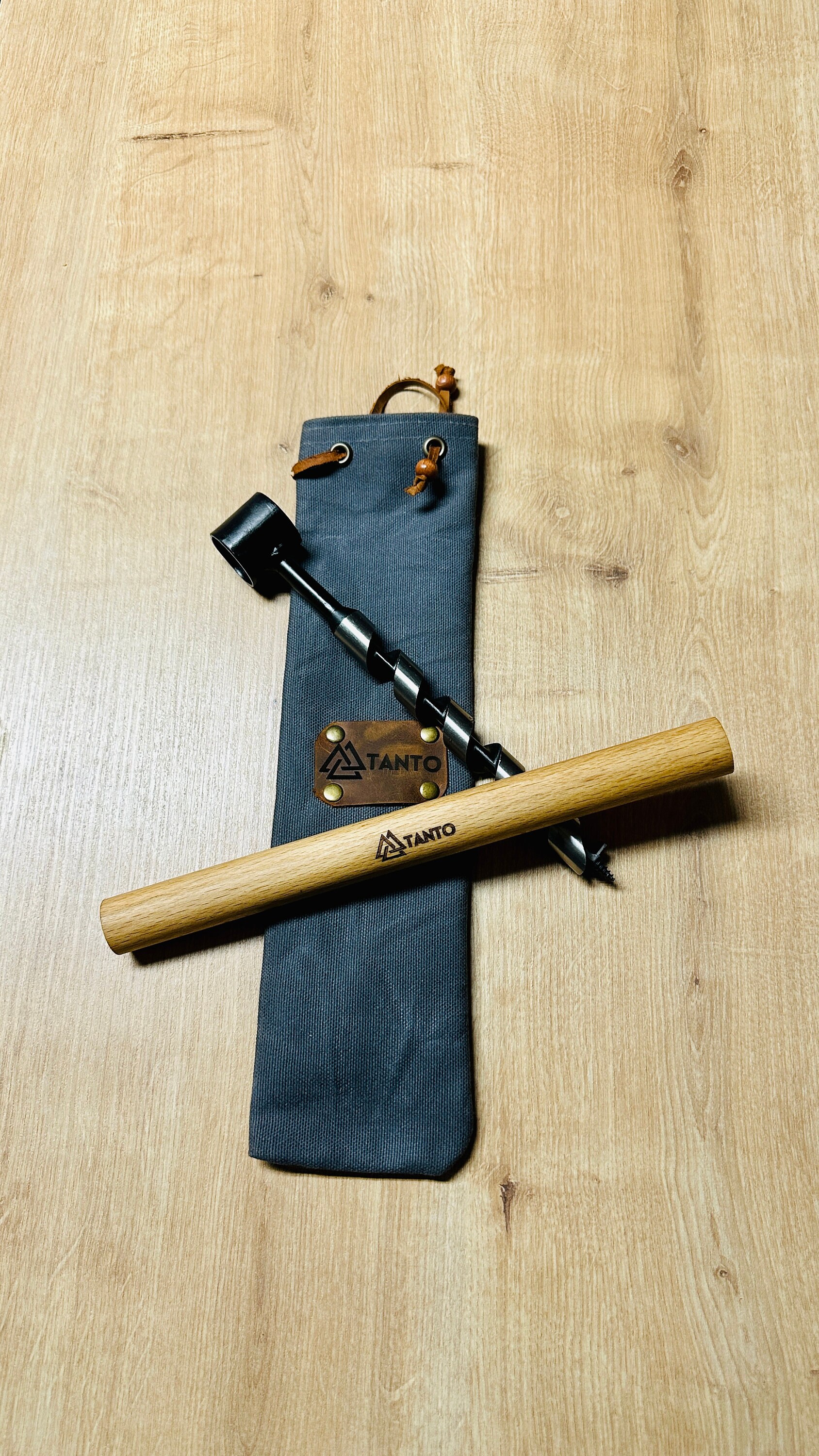 Bushcraft Auger 18mm Case Stick. Full Set. - Etsy