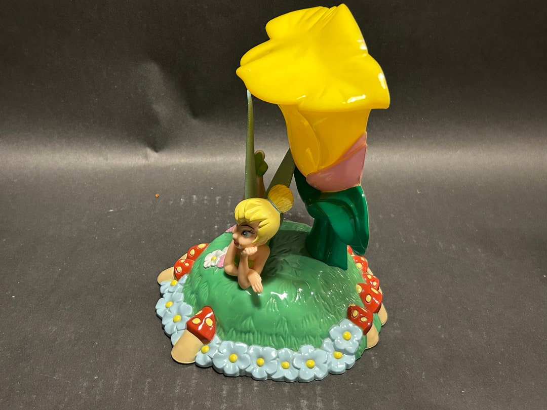 Vntg Rare Disney Tinkerbell Color Changing Flower - Etsy