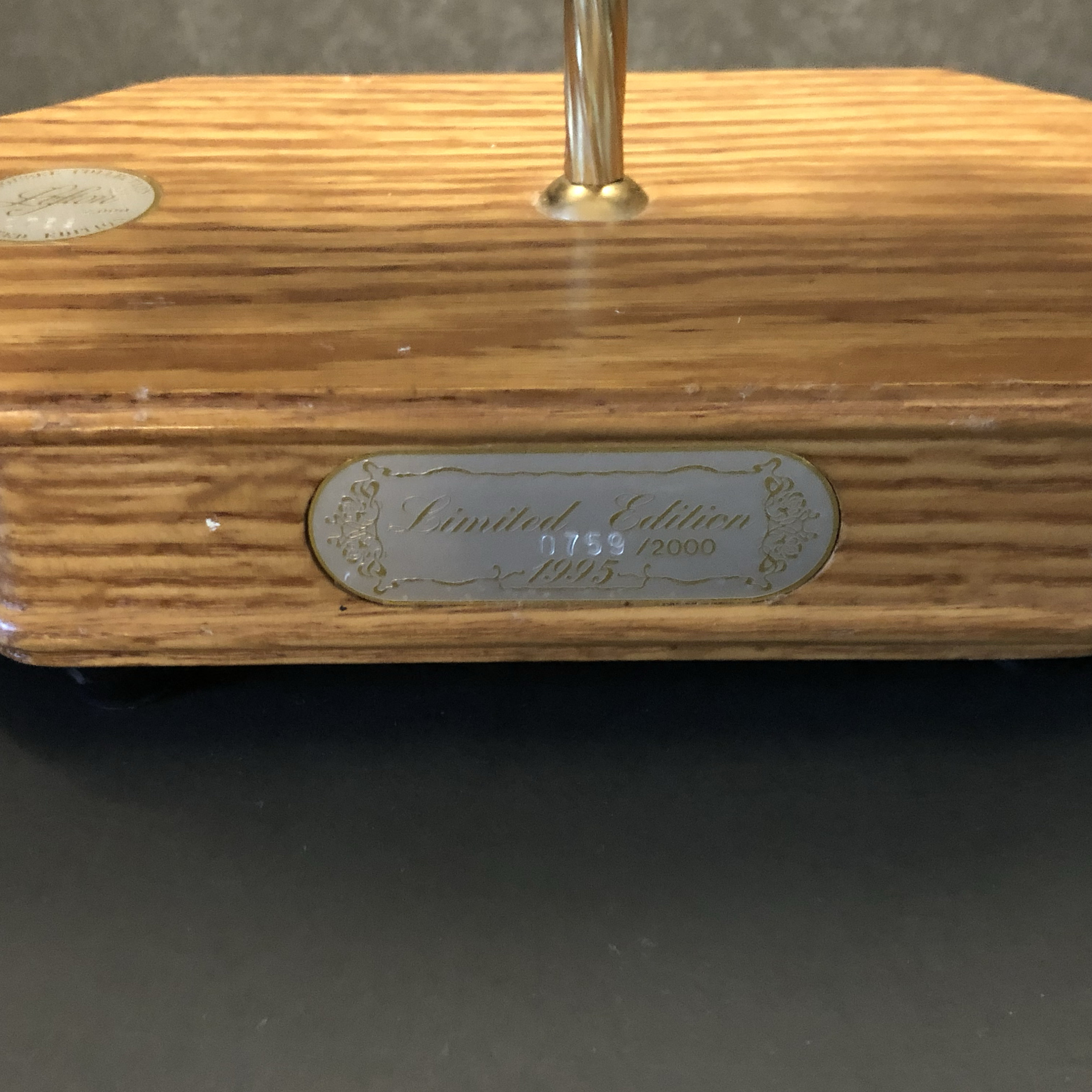 Vntg Lefton Carousel Music Box - Etsy