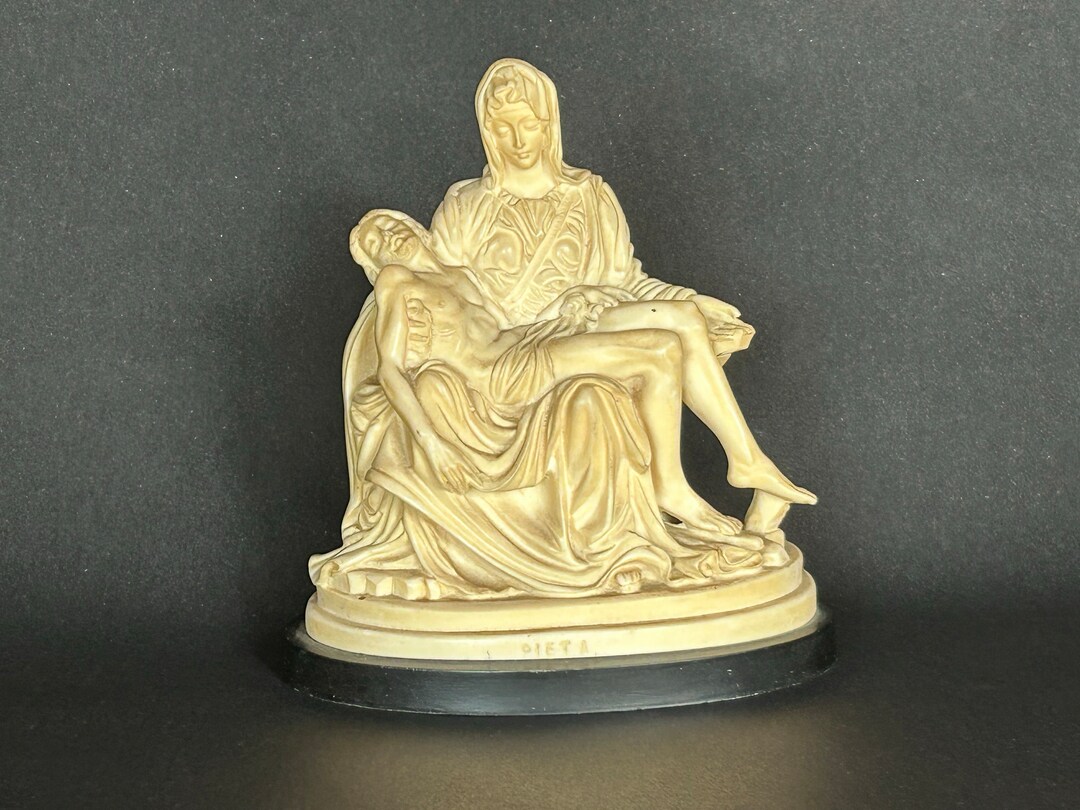 Vntg Ivory Pieta' Reproduction - Etsy