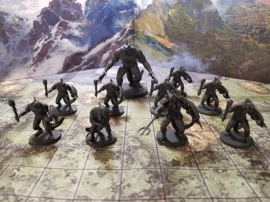 Lizardfolk Warband | Dungeons and Dragons | D&D | Dnd | Pathfinder ...
