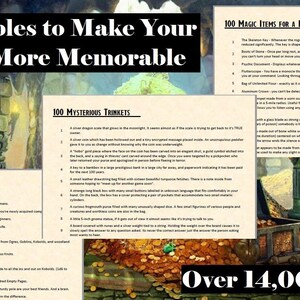 D100 Table Collection -- More Than 150 Random Tables | Dungeons and ...