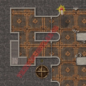 Vault of Dragons Map - Etsy