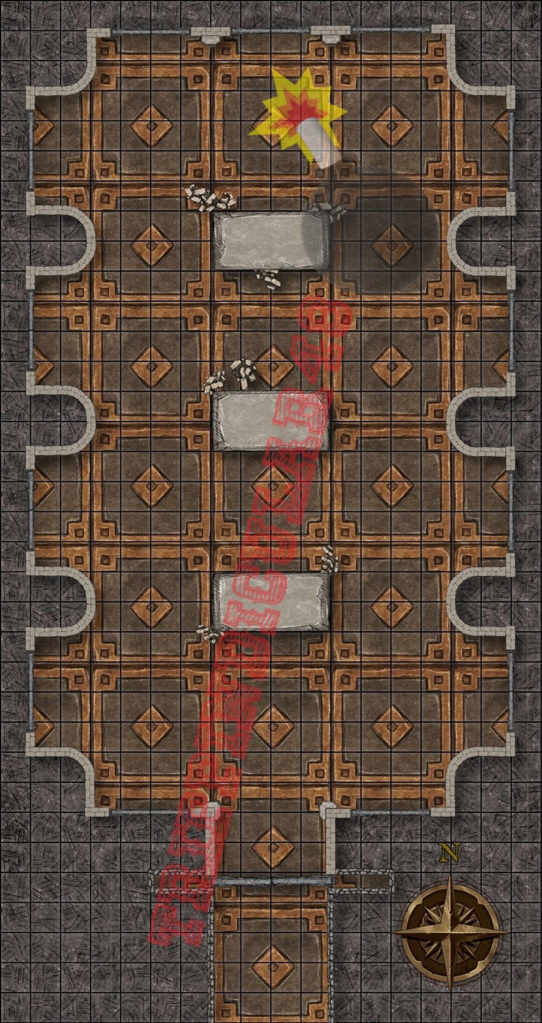 Vault of Dragons Map - Etsy