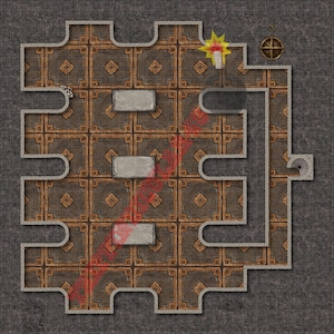 Vault of Dragons Map - Etsy