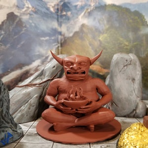 Moloch | D&D | Dnd | Pathfinder | Demon | Statue - Etsy