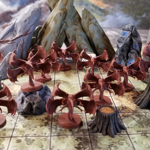Dnd Miniatures Stirges - Etsy