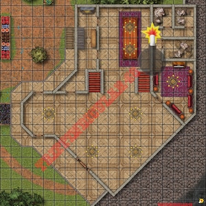 Cassalanter Villa Battle Maps | Waterdeep Dragon Heist - Etsy Israel
