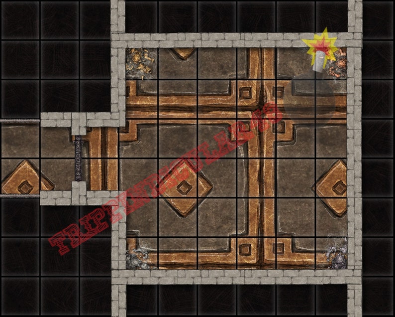 Vault of Dragons Map - Etsy