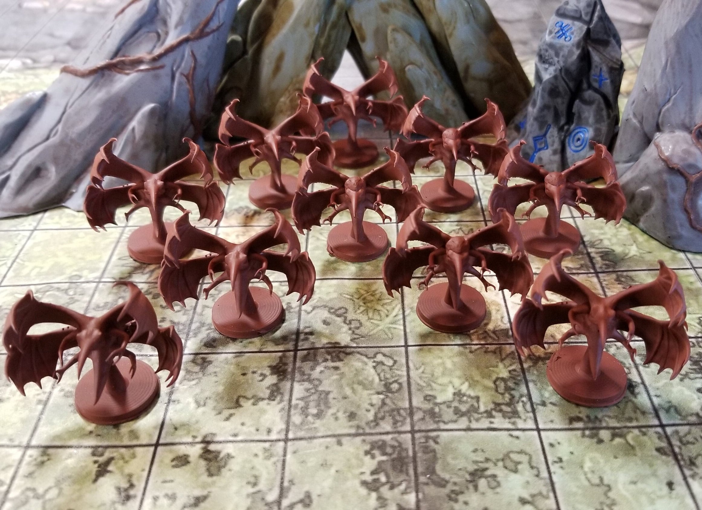 Stirge Swarm Dungeons and Dragons D&D Dnd Pathfinder Minis Miniatures ...