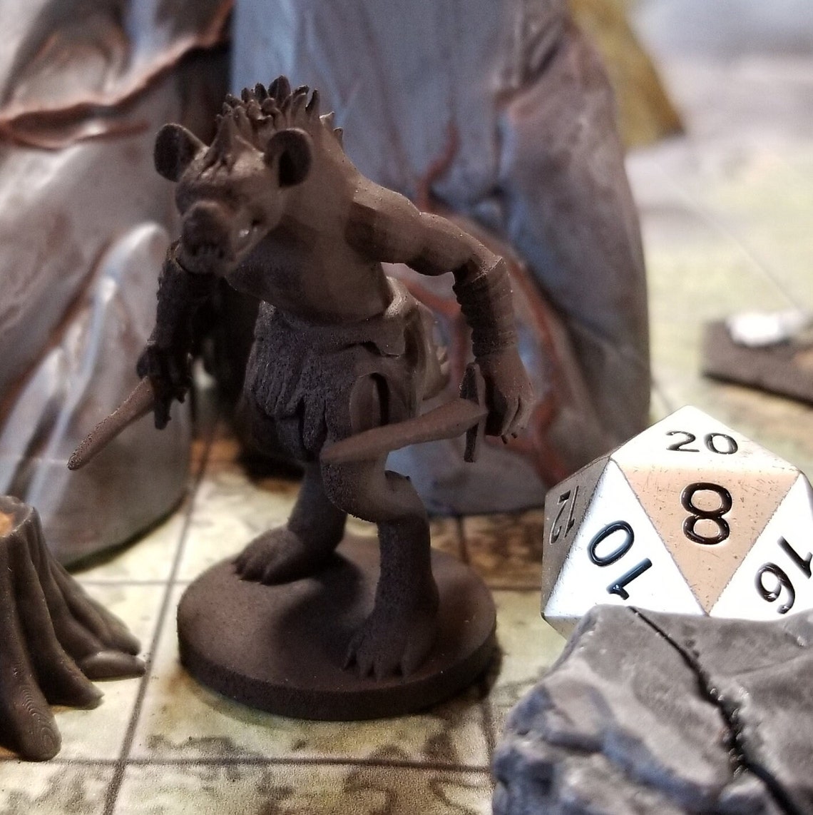 Gnoll Warband Dungeons and Dragons D&D Dnd Pathfinder Minis Miniatures ...