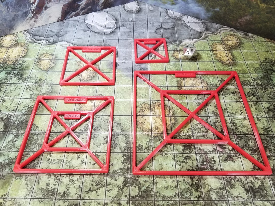 Spell Effect Area Templates - Etsy