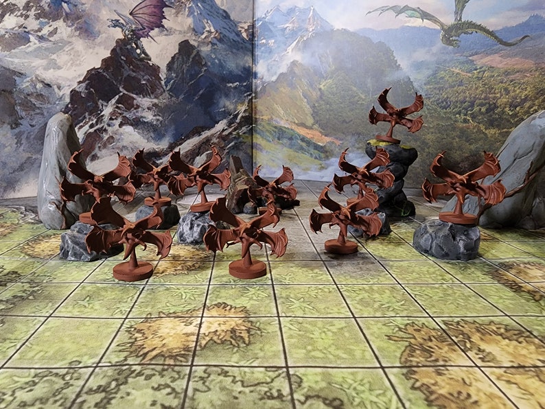 Stirge Swarm Dungeons and Dragons D&D Dnd Pathfinder Minis Miniatures ...
