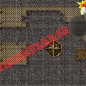 Temple of Asmodeus | Waterdeep | Dragon Heist | Tactical Map - Etsy