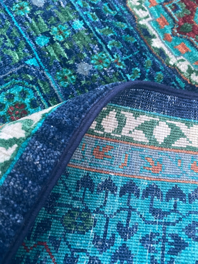 Luxurious 6x8 Mamluk Fine Knots Area Rug 179x238cm Hand-knotted Rug ...