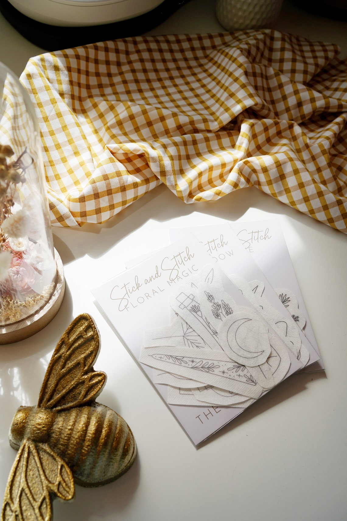 Tea Time Stick and Stitch Pack Water Soluble Embroidery Stabilizer 10 ...