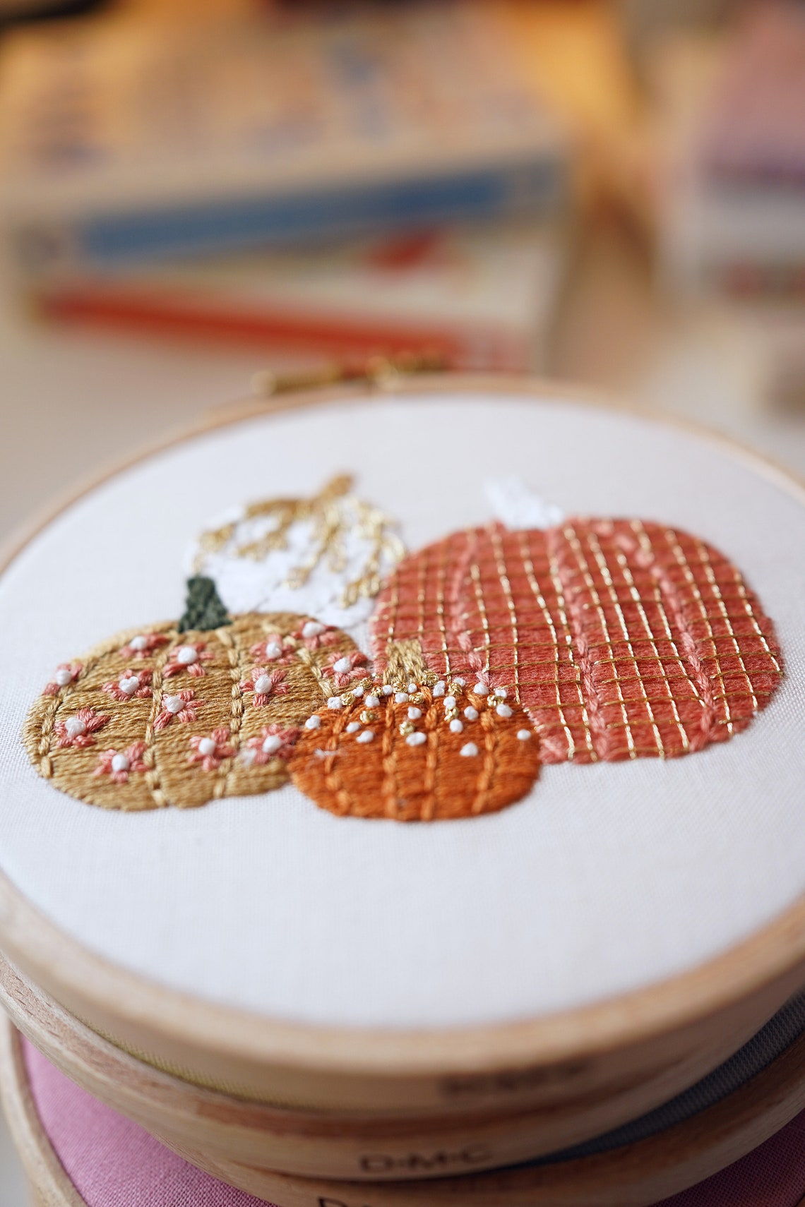 Pumpkin Season Embroidery Pattern PDF Digital Download With Step-by ...