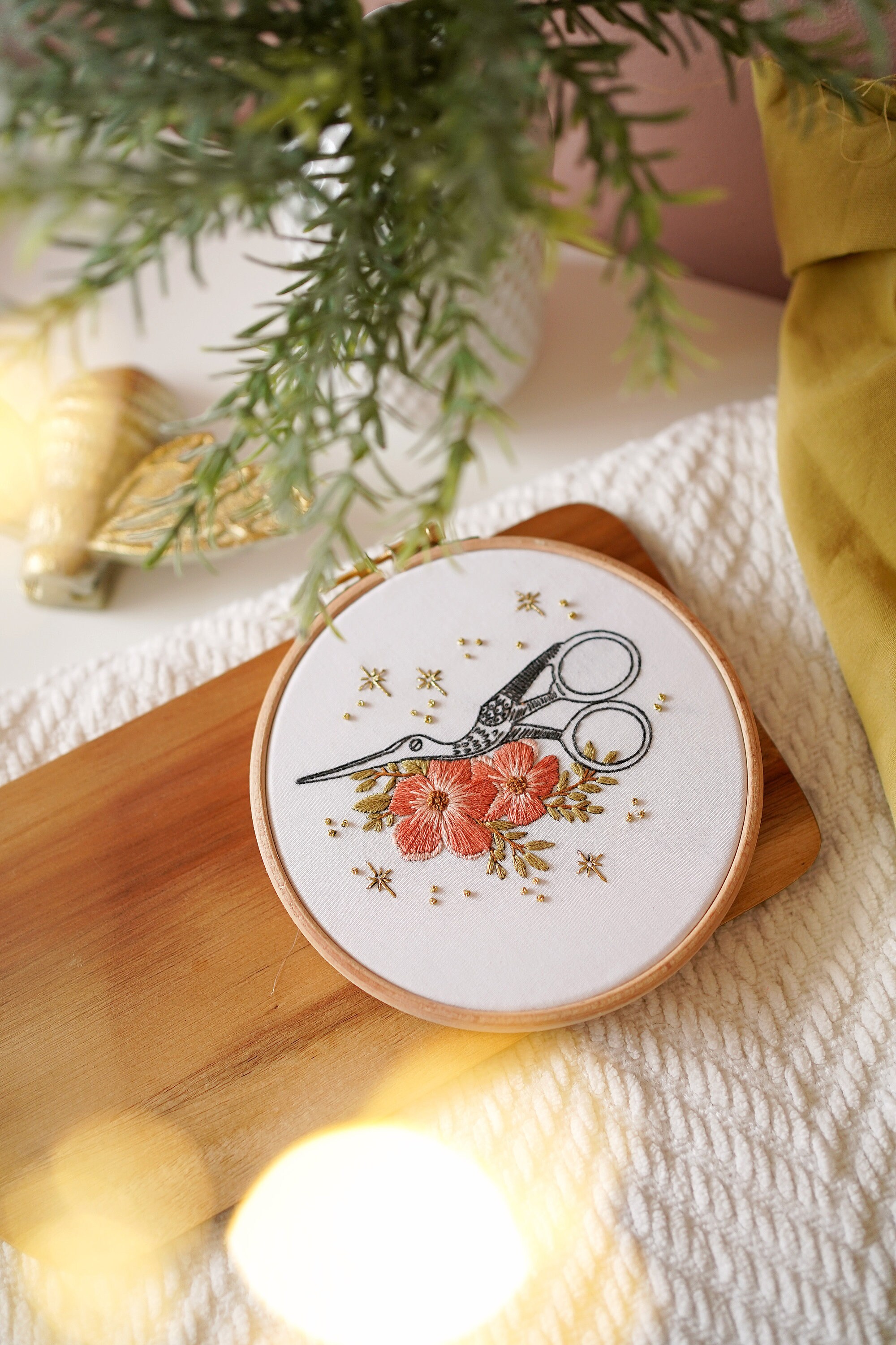 Floral Snippets Embroidery Pattern PDF Digital Download With Step-by ...