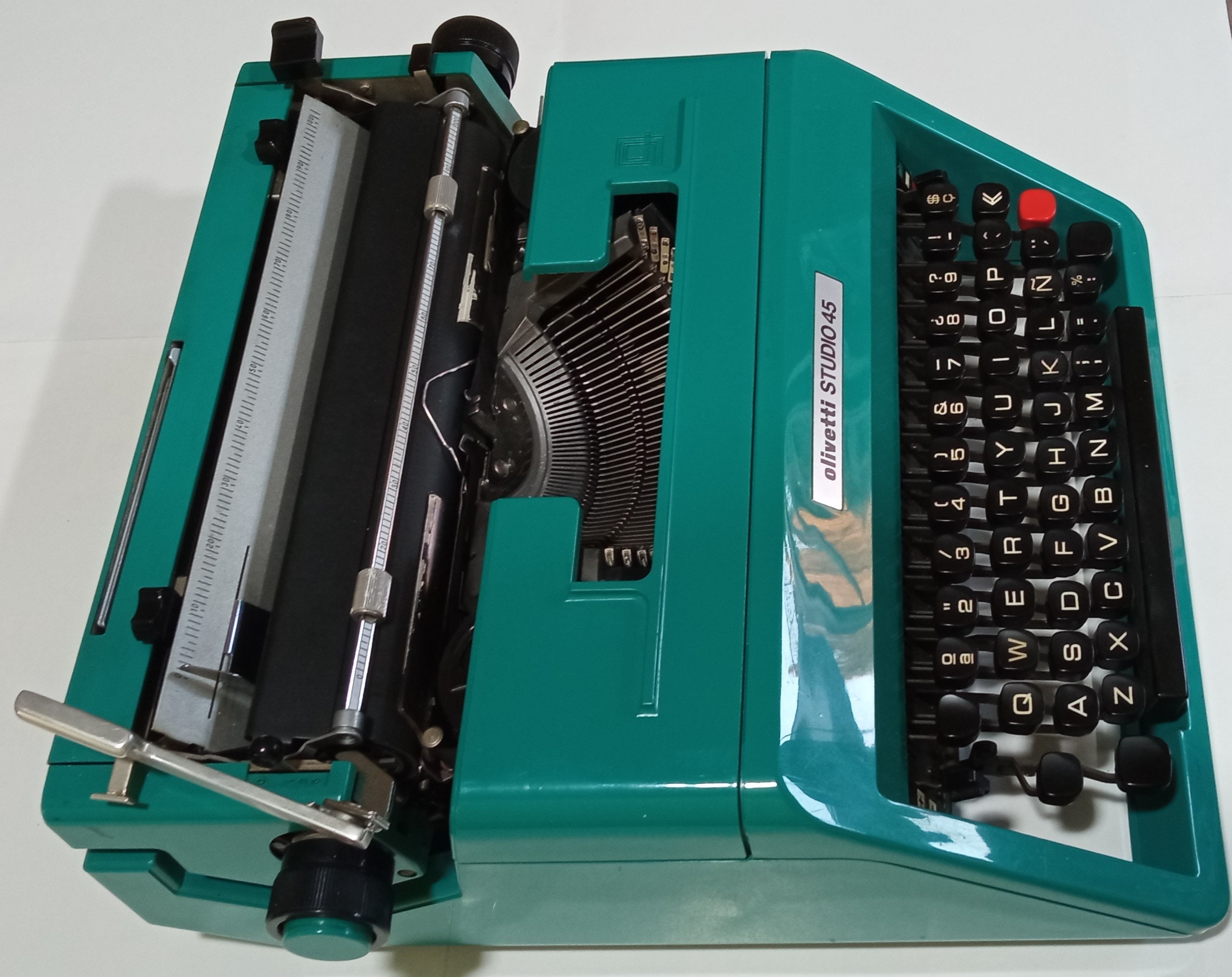 Vintage Olivetti Studio 45 Typewriter, Cleaned and Serviced, With New ...