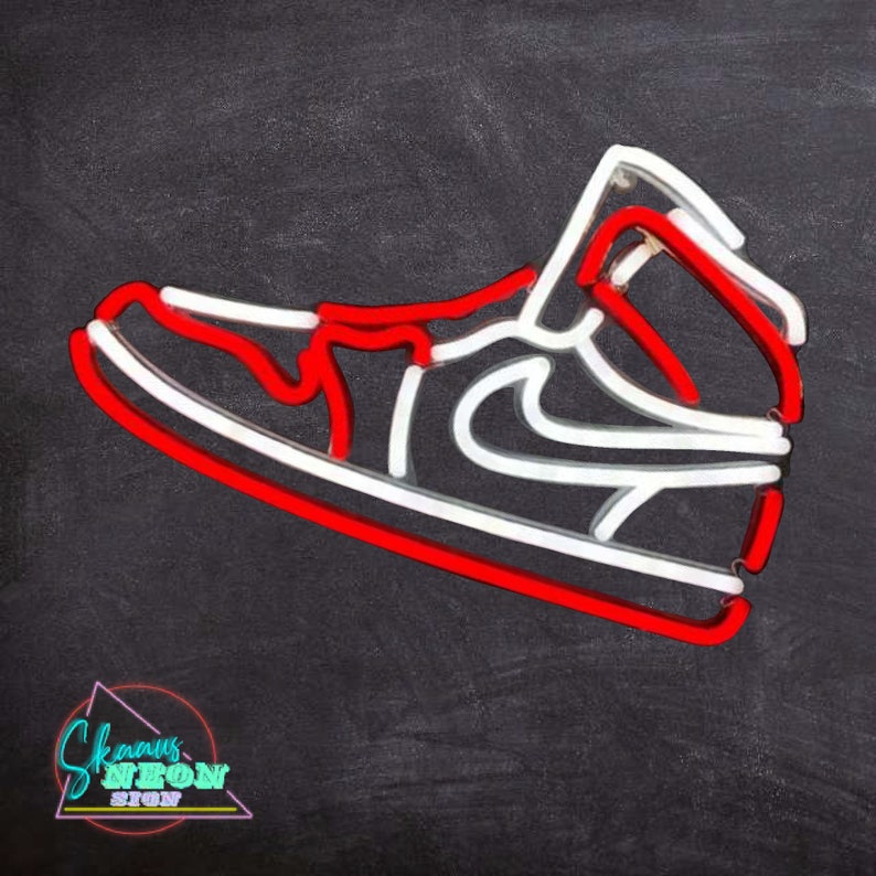 Air Jordan 1 Neon Sign Michael Jordan Neon Shoes LED Neon - Etsy