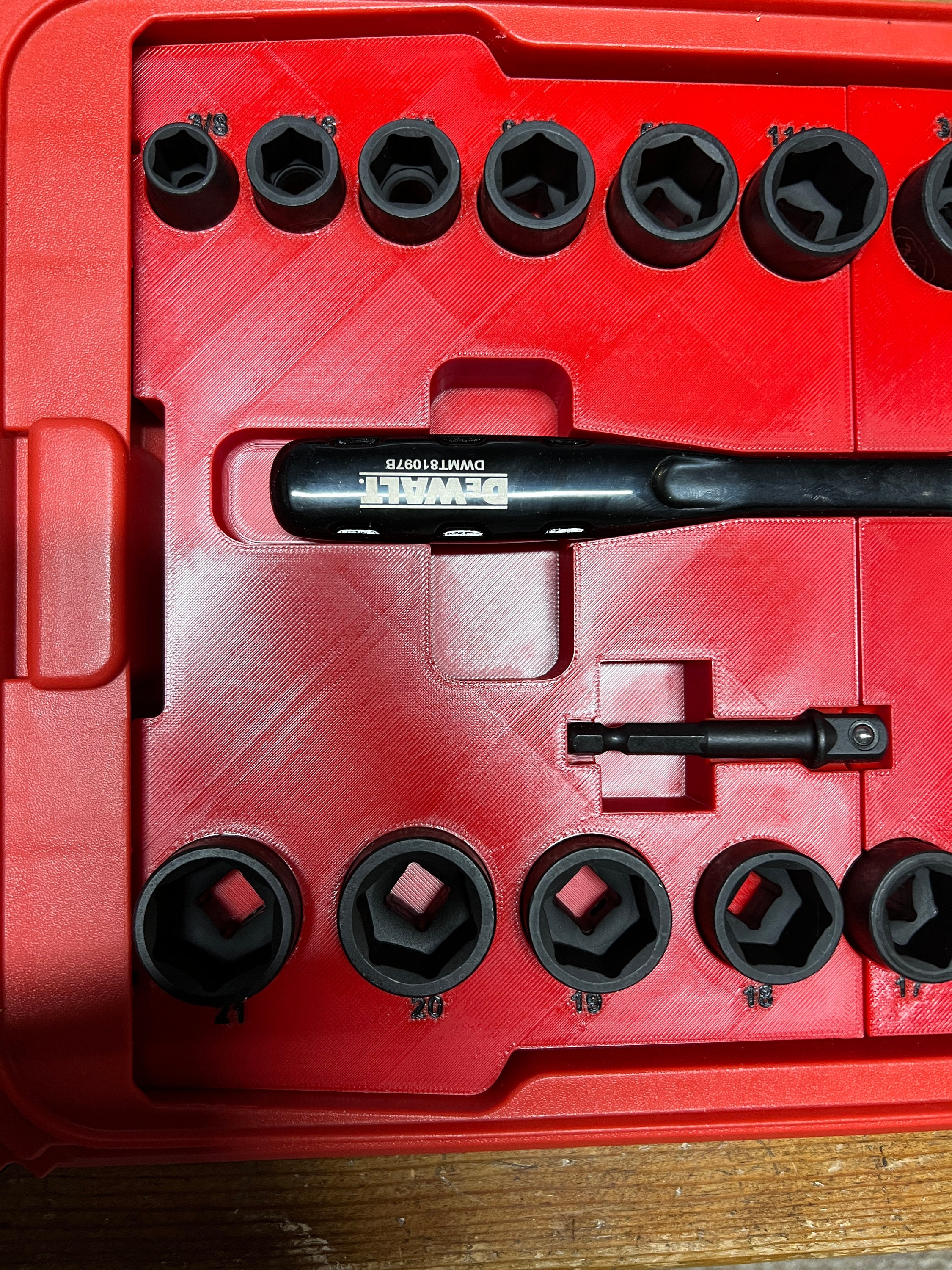 Impact Socket Milwaukee Packout Inserts for Dewalt Impact Socket Set - Etsy