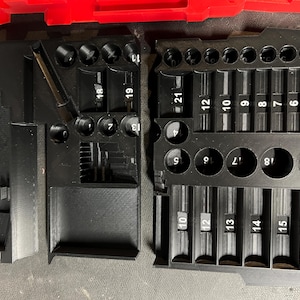 Craftsman Versa Stack 230 Pc Socket Organizer for Milwaukee Packout - Etsy