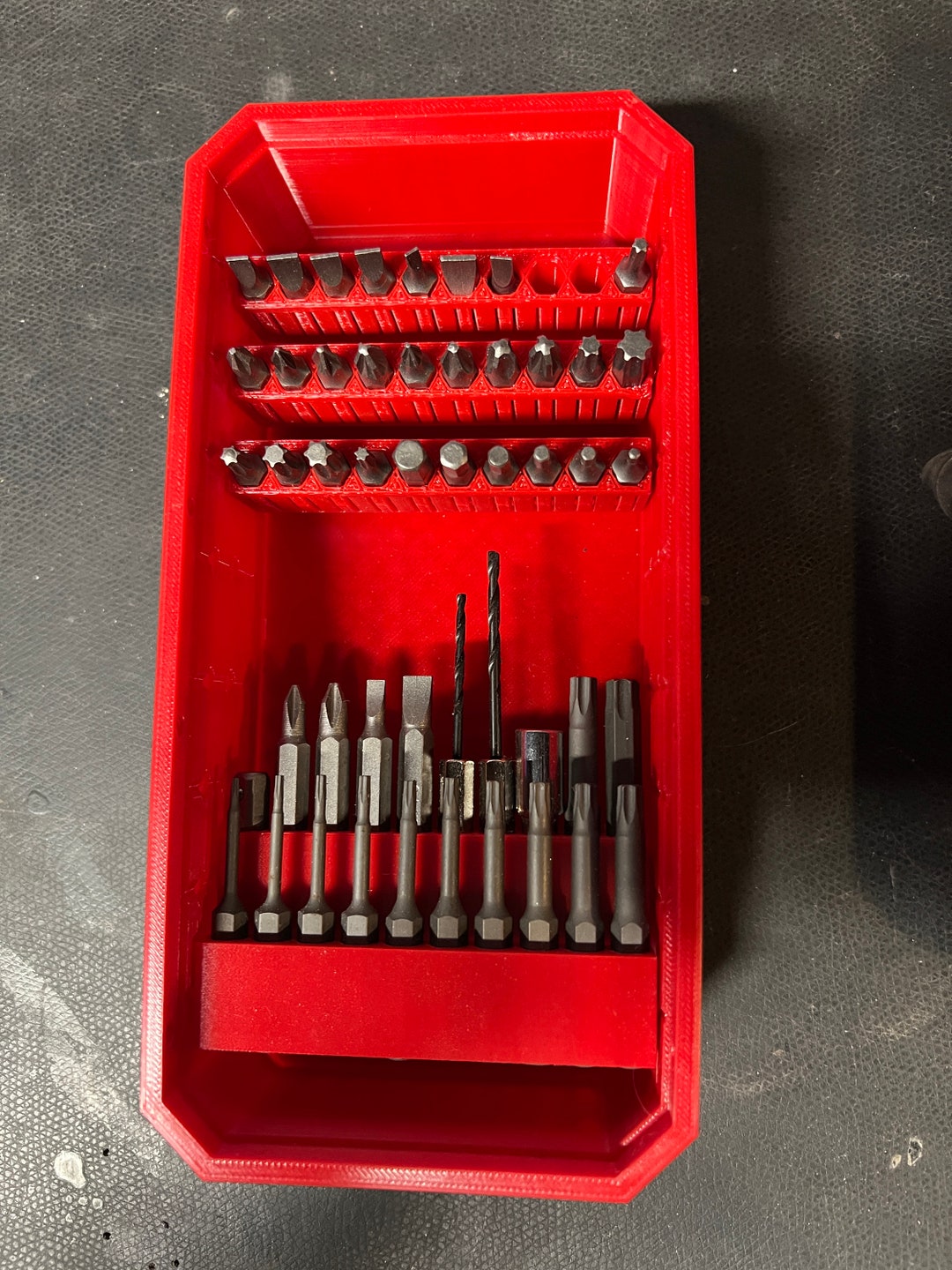 Hex Bit or Empty Holder Designed to Fit Milwaukee Low Profile Component ...