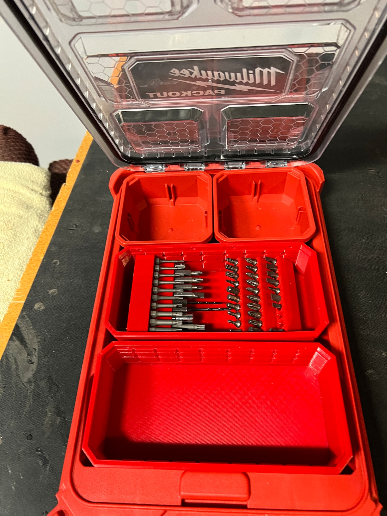 Hex Bit or Empty Holder Designed to Fit Milwaukee Low Profile Component ...