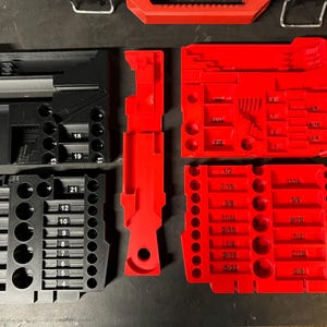 Craftsman Versa Stack 230 Pc Socket Organizer for Milwaukee Packout - Etsy