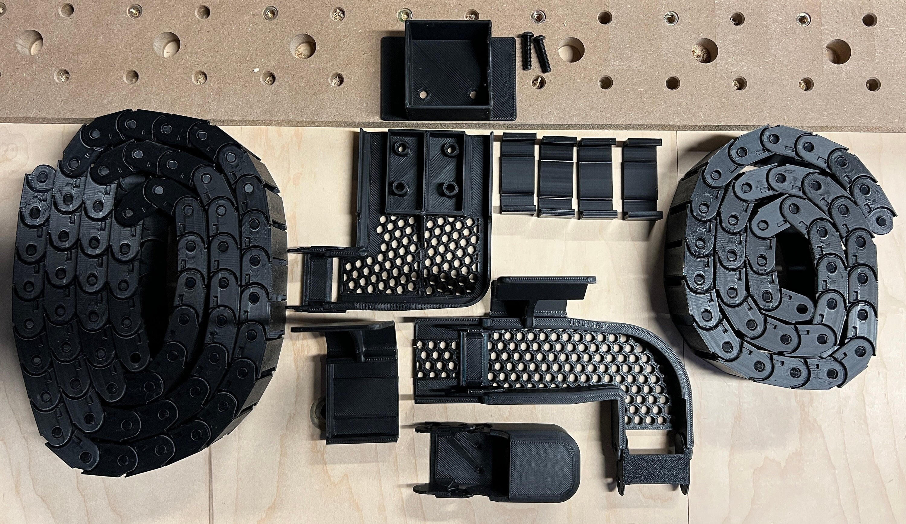 Drag Chain Components for Onefinity Journeyman and Woodworker CNC ...