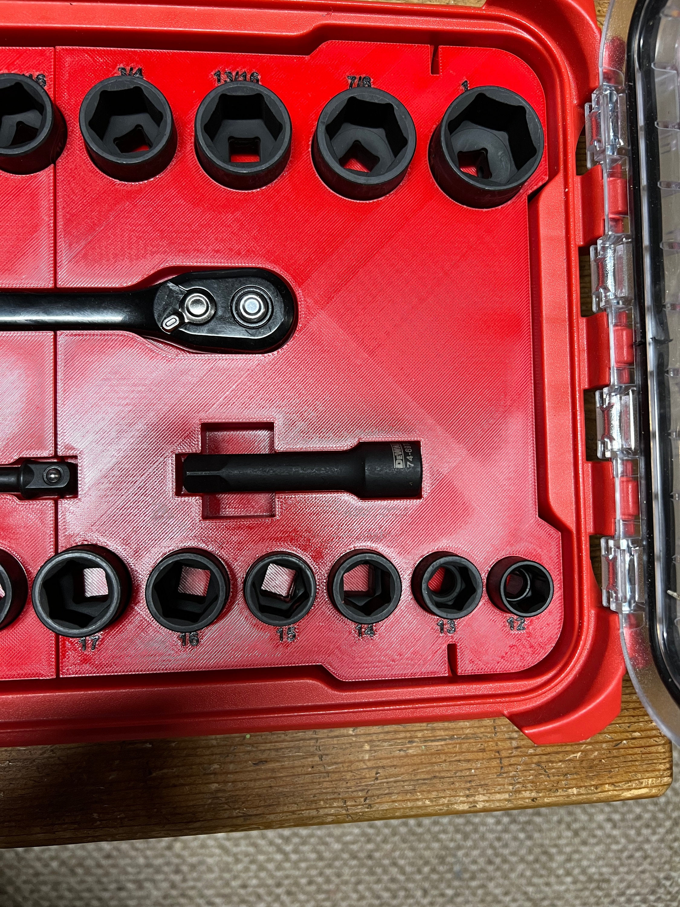 Impact Socket Milwaukee Packout Inserts for Dewalt Impact Socket Set - Etsy