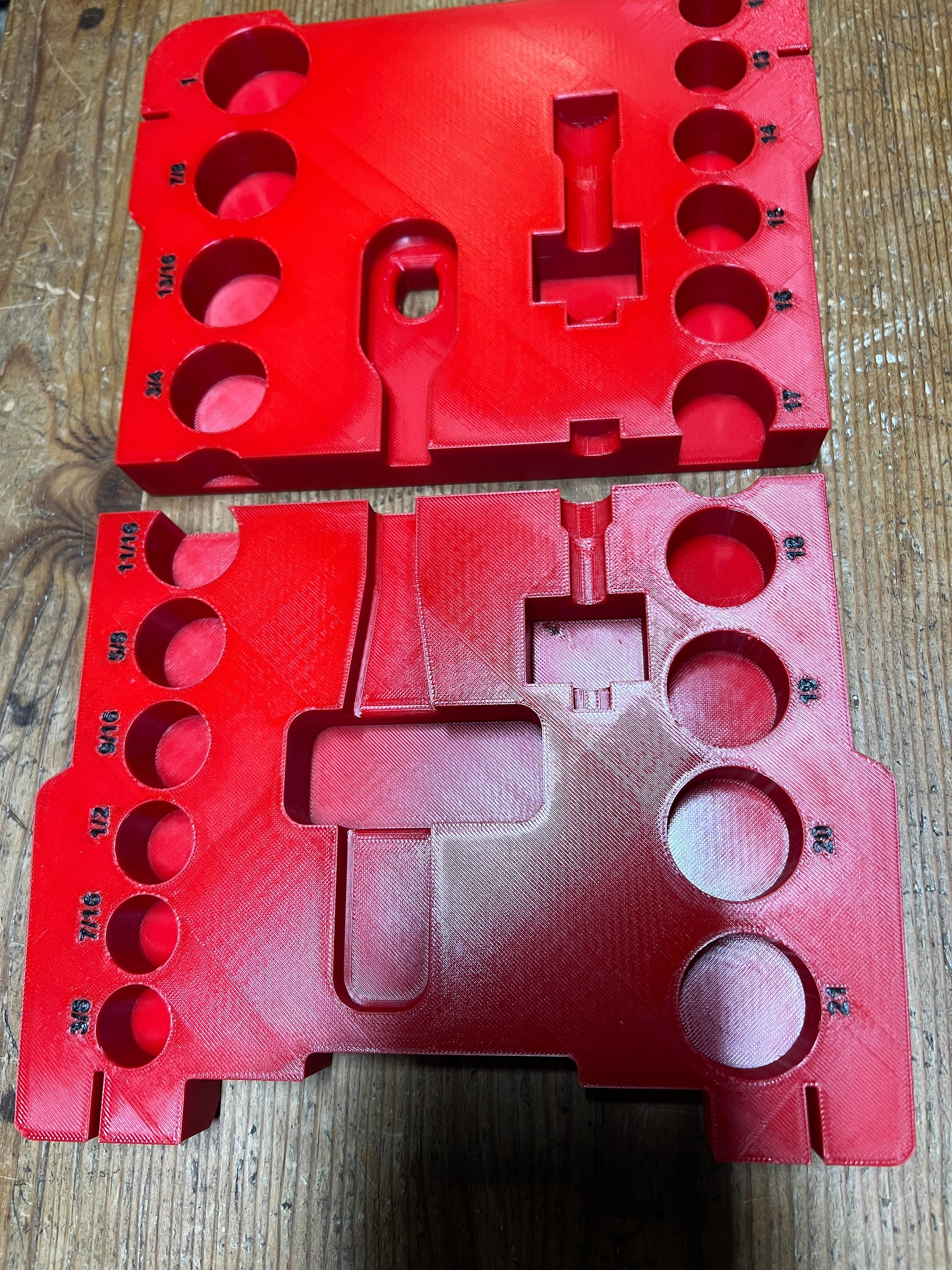 Impact Socket Milwaukee Packout Inserts for Dewalt Impact Socket Set - Etsy