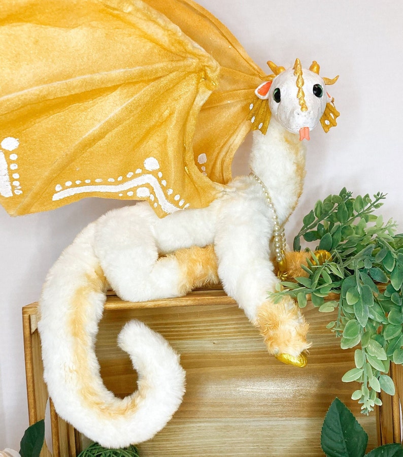 Gold Dragon - Etsy