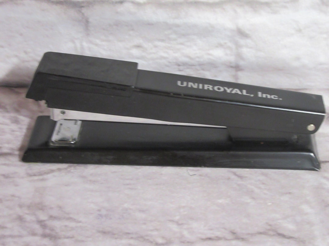Vintage Bates 550 Desktop Stapler Made in USA Quality Uniroyal INC ...