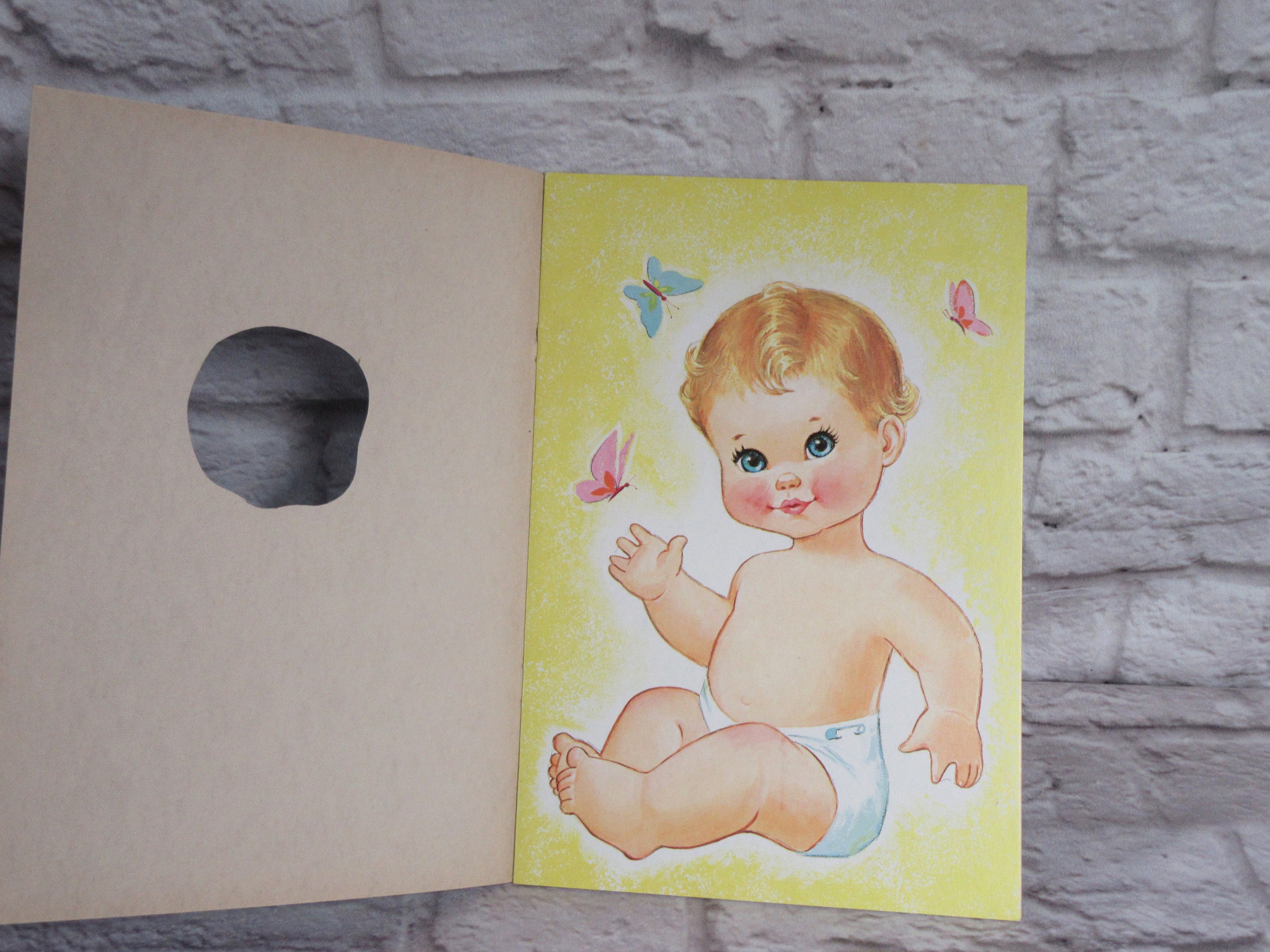 Saalfield BABY PAPER DOLL Book Vintage 1960's Paperdoll Unused - Etsy