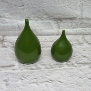Vintage Green Tear Drop Salt and Pepper Made in Japan - Etsy