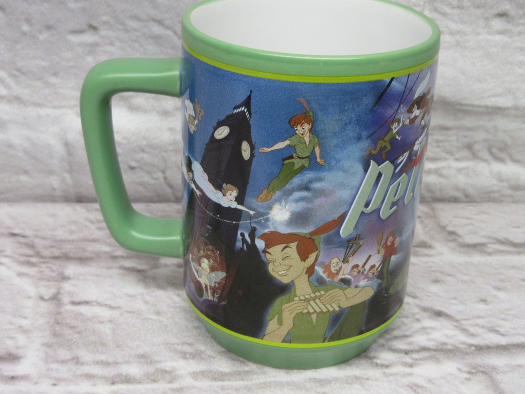 Peter Pan Mug Genuine Original Authentic Disney Store Movie Moments ...